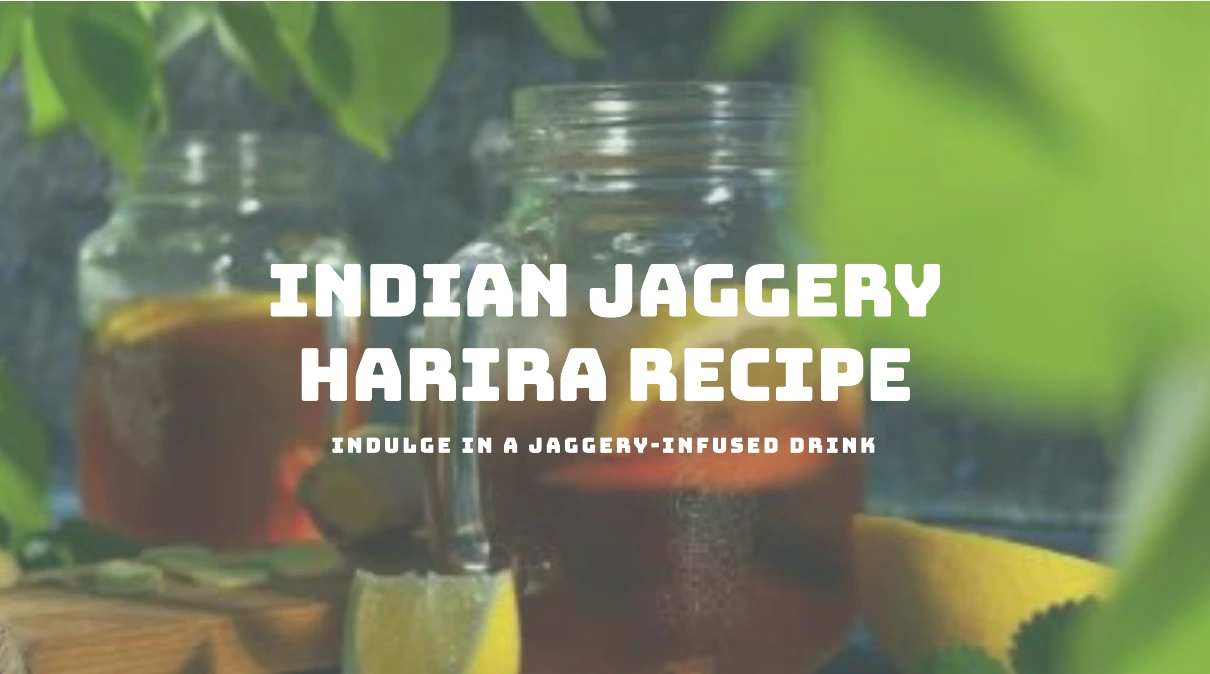 Indian Jaggery Harira Recipe in Hindi | भारतीय गुड़ हरीरा रेसिपी हिंदी ...